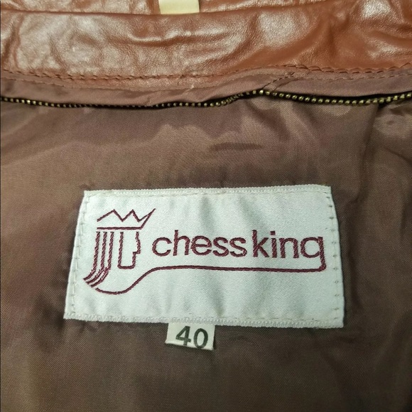 Chess King | Jackets & Coats | Chess King Vintage Genuine Leather ...